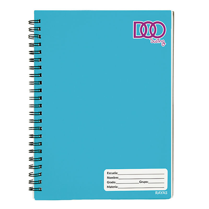 Cuaderno Profesional 100H Raya Doo Smarty Cols 08140/ 20Smdopcra - Ofix
