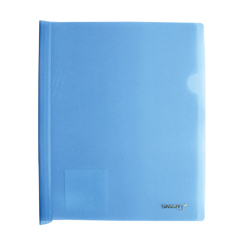 FOLDER CARTA PLASTICO CON COSTILLA AZUL 23221 - Ofix