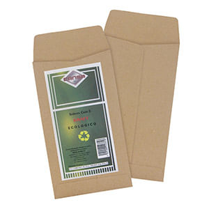 Sobre Bolsa Coin 5 Kraft 50 Pzas Eco-K Coin 5 - Ofix