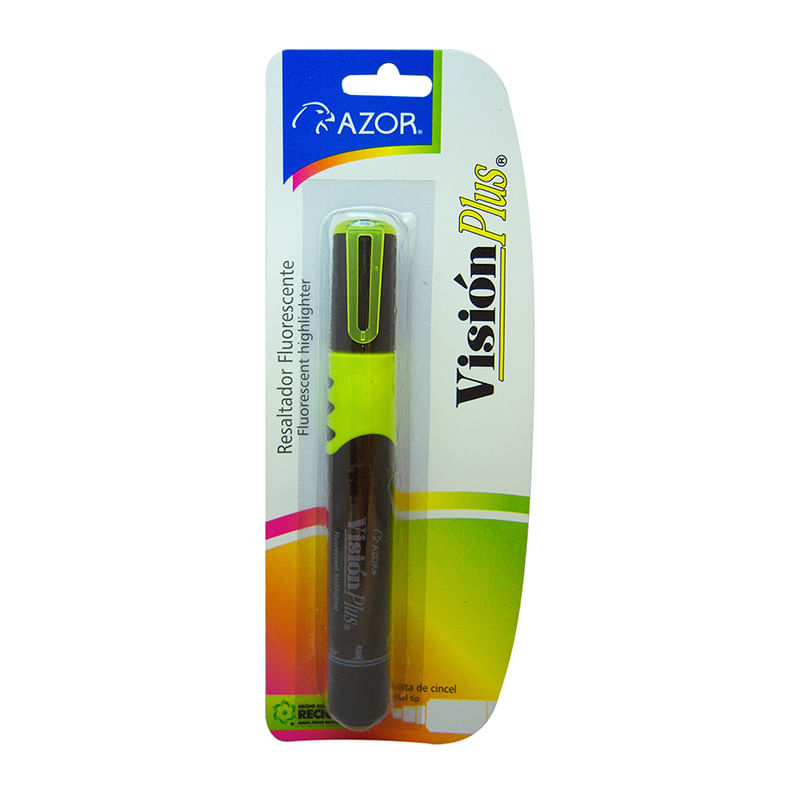 MARCATEXTOS AMARILLO VISION PLUS AZOR BLISTER 301.2610AM - Ofix