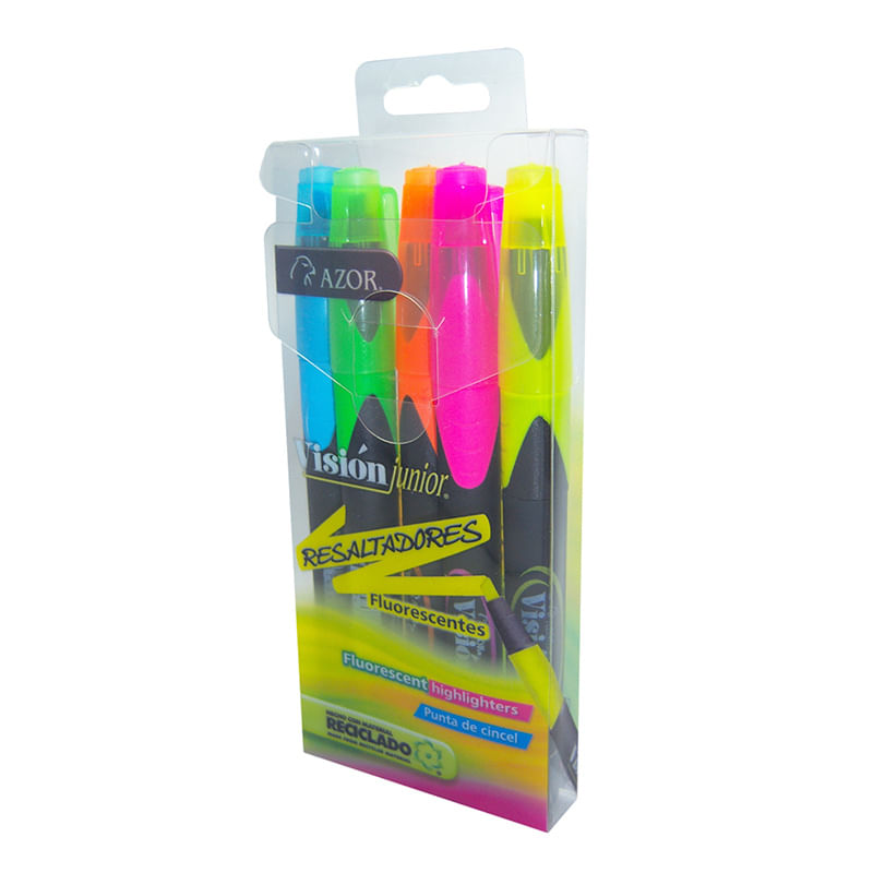 Marcatextos Pocket Surtidos Vision Jr Con 5 Piezas 301.2825 - Ofix