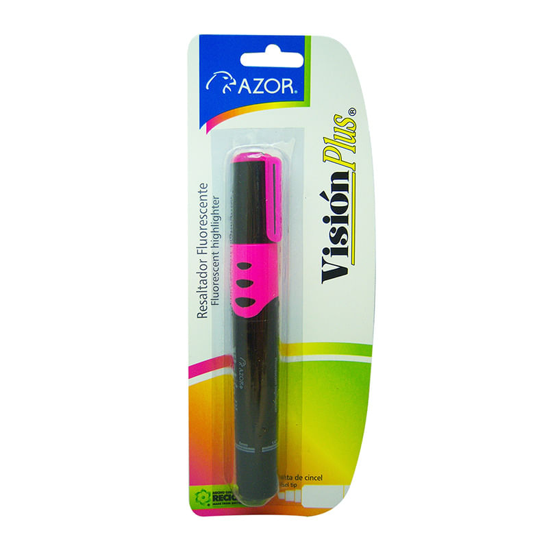 MARCATEXTOS ROSA VISION PLUS AZOR BLISTER 301.2610RS - Ofix