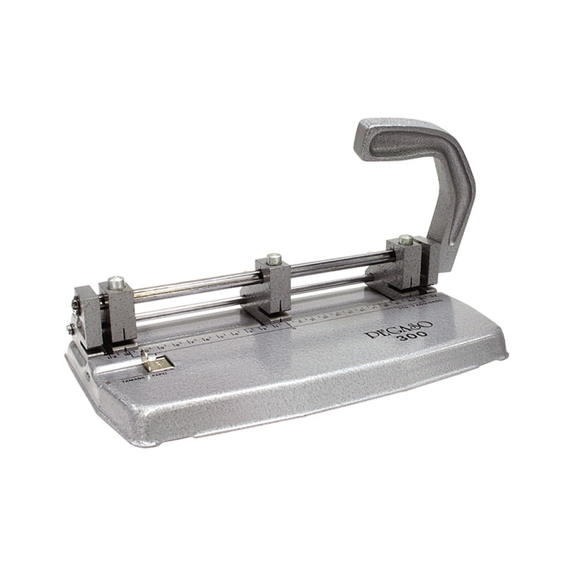 PERFORADORA METAL 3 ORIFICIOS 30HJS USO PESADO CON PALANCA 304.300 - Ofix