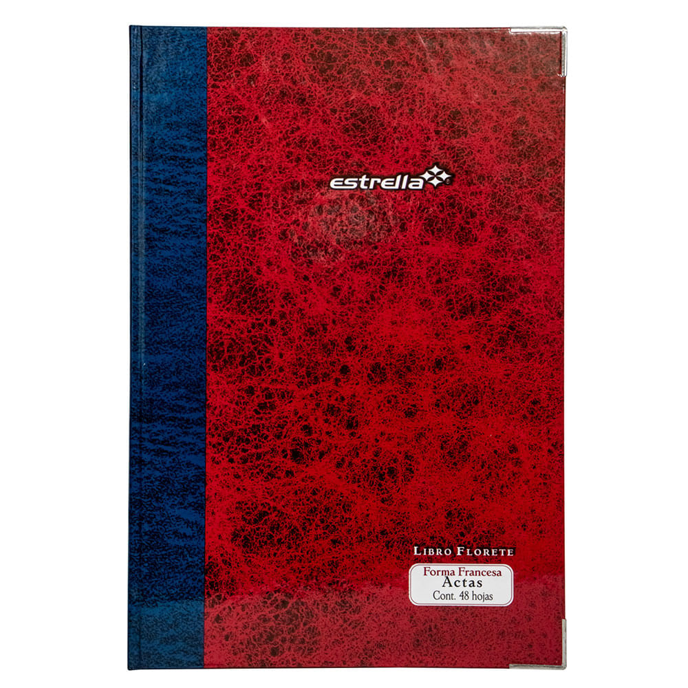 Libro Florete Actas 48Hjs Forma Francesa 111 - Ofix