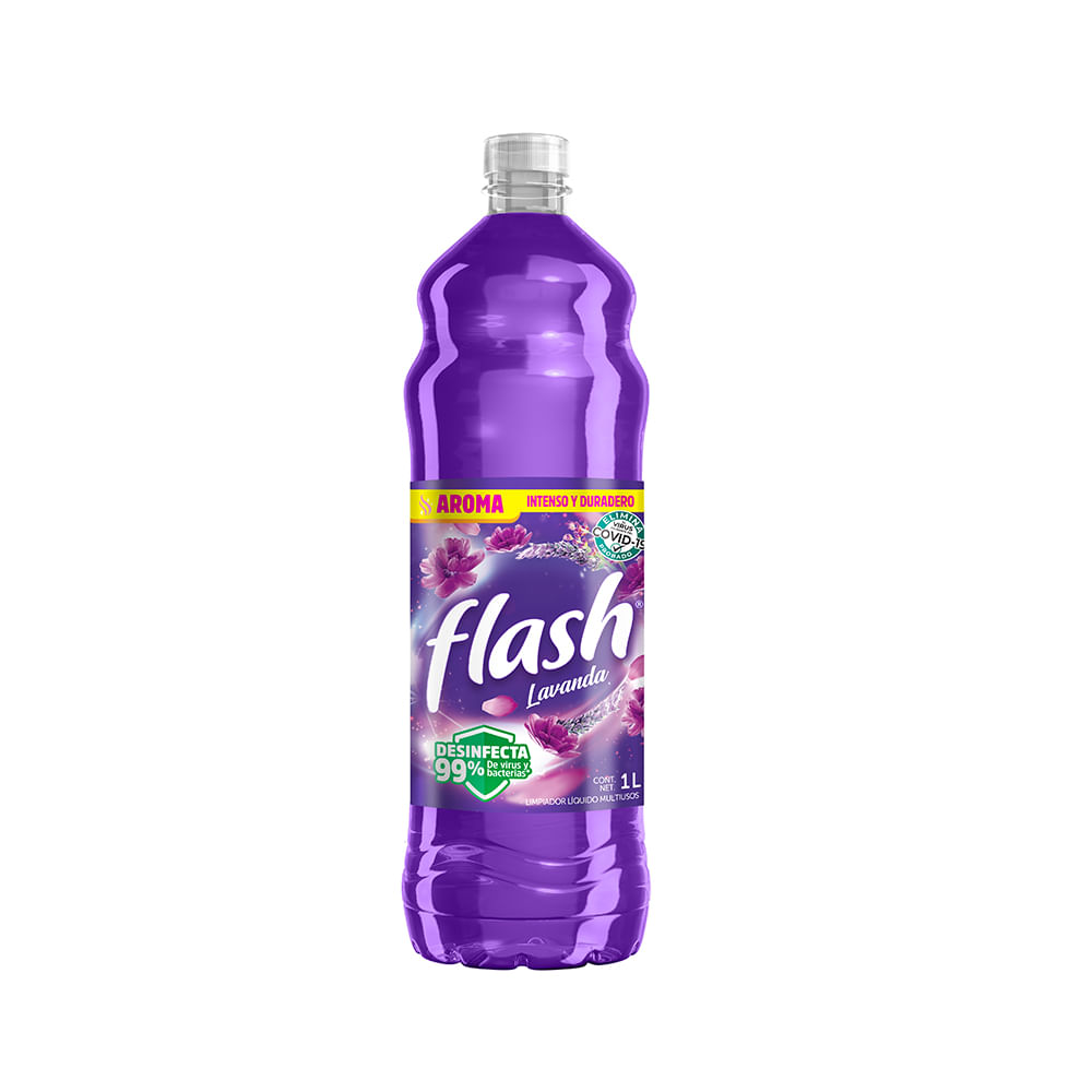 LIMPIADOR LIQUIDO FLASH LAVANDA 1 LT 4029 - Ofix