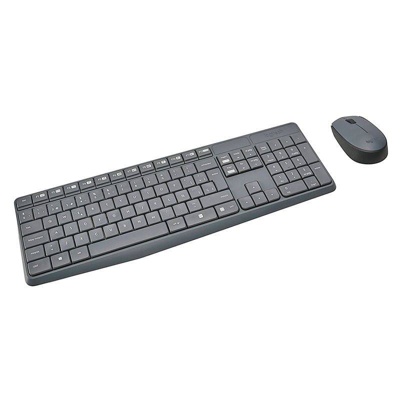 KIT TECLADO Y MOUSE INALAMBRICO MK235 920-007901 - Ofix