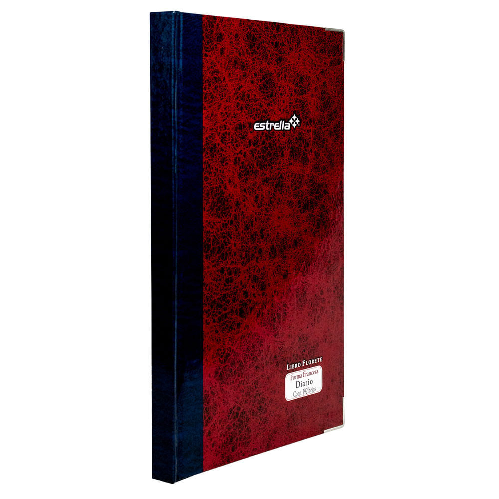 Libro Florete Diario 192Hjs Forma Francesa 104 - Ofix