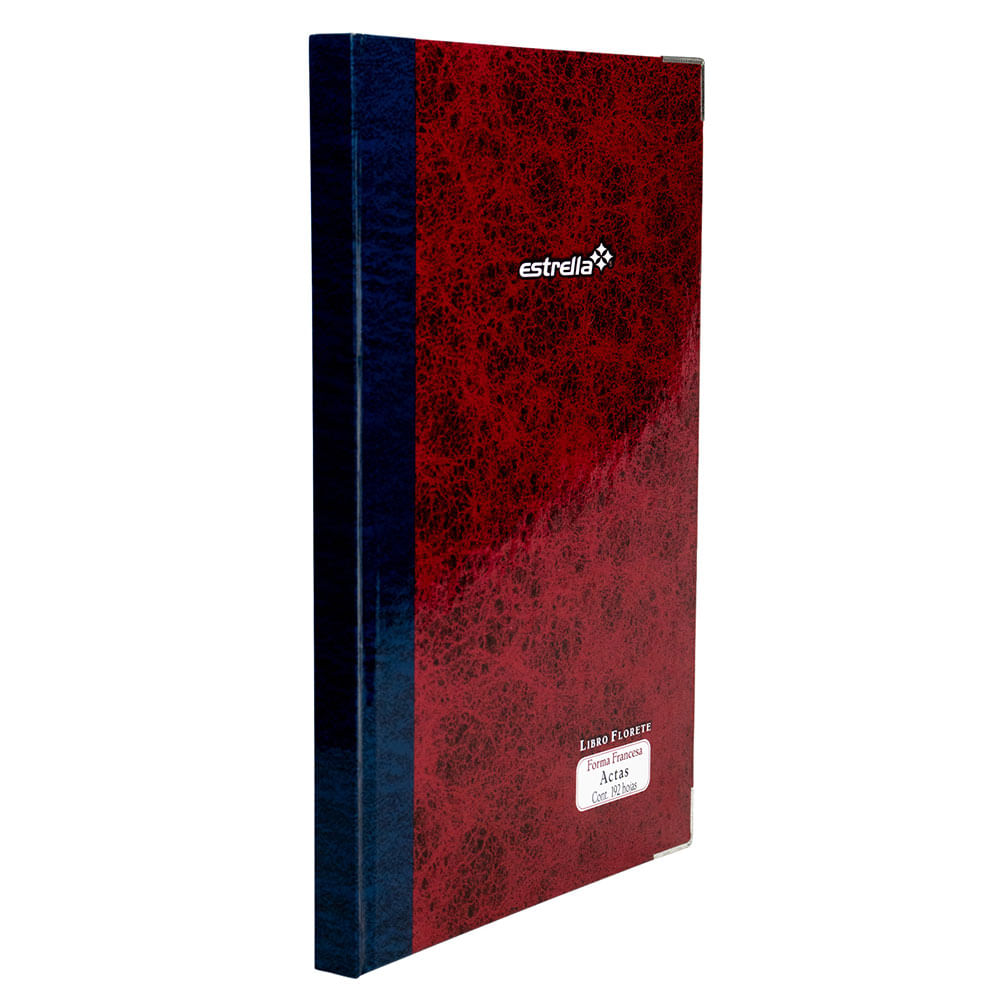 Libro Florete Actas 192Hjs Forma Francesa 114 - Ofix