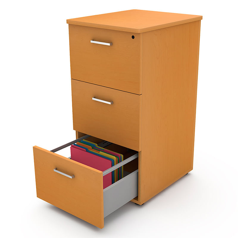 ARCHIVERO 3 GAVETAS MAPLE M106XL - Ofix