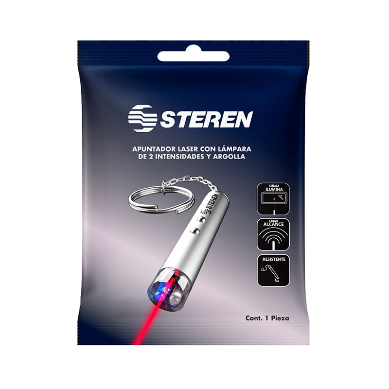 Apuntador Laser Con Lampara Y Llavero Las-020 - Ofix