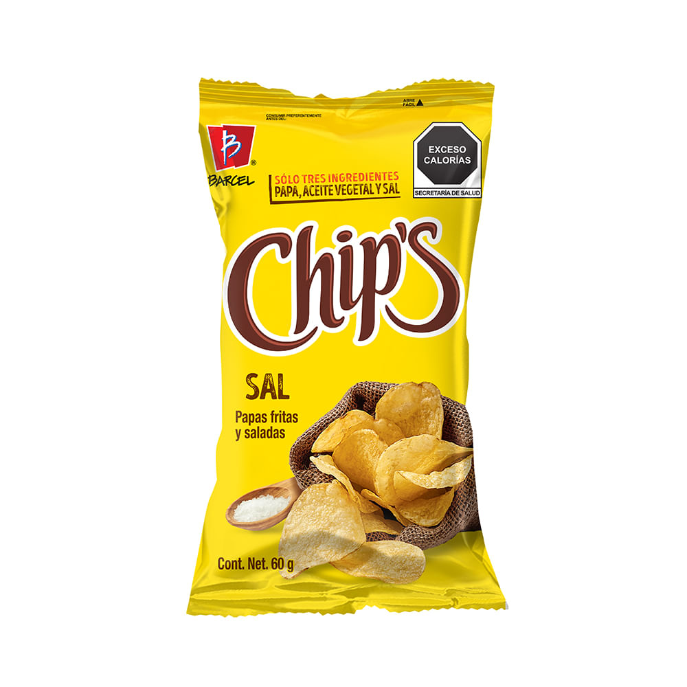 Chips Sal 60 Gr 126895 - Ofix