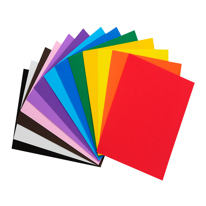 Foami Carta Colores Surtidos C/24 Fm-24-Primera - Ofix