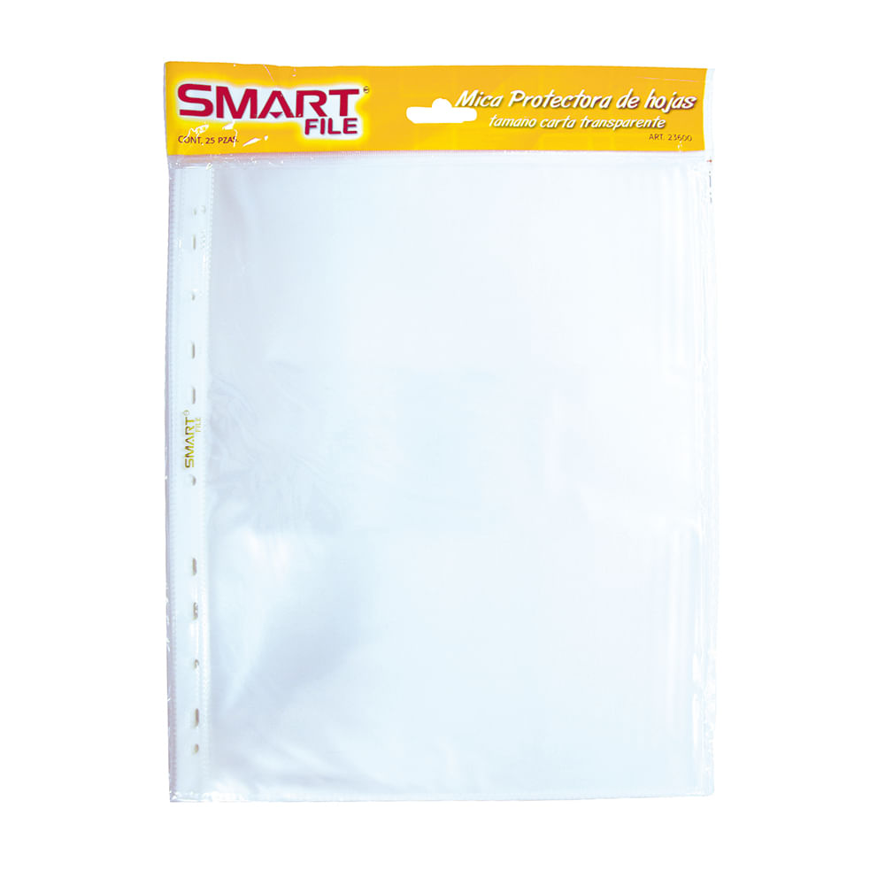 Protector De Hojas Smart Bolsa Con 25 Pzas 23600 - Ofix