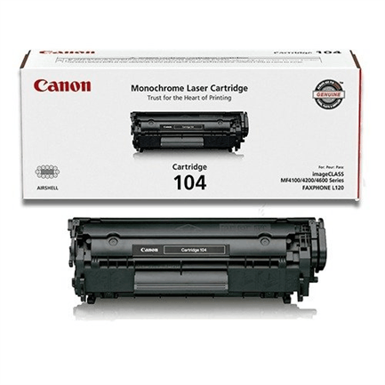 Toner Canon 104 Para Imageclass D420/D480/ Mf4100/4600 Series (2Mil Pag ...