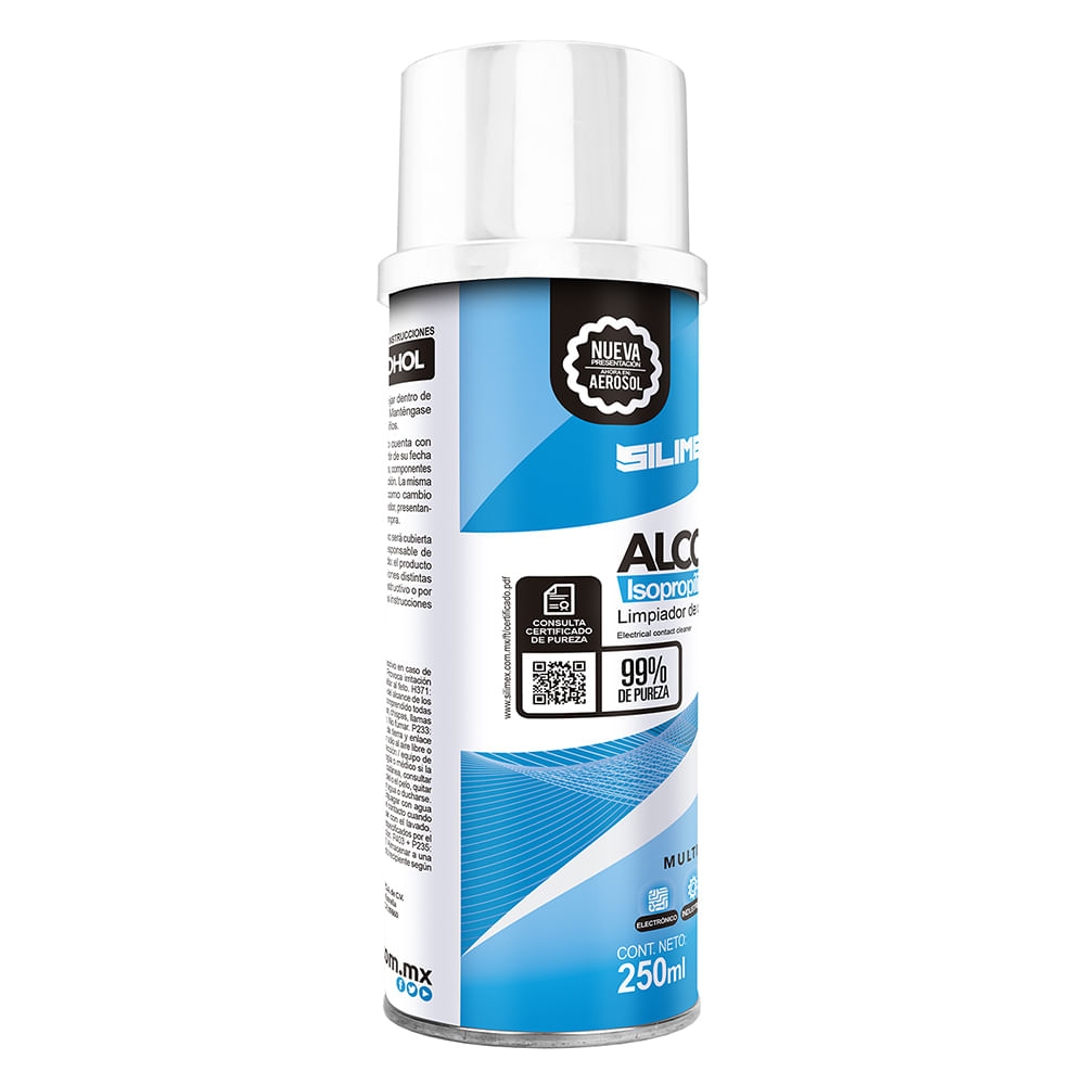 ALCOHOL ISOPROPILICO EN AEROSOL 250ML 7503002196311 - Ofix