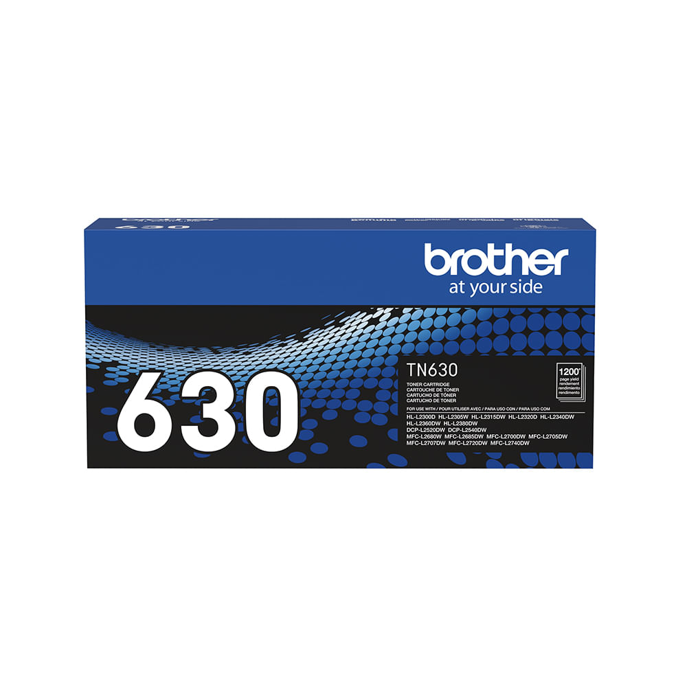 TONER BROTHER ESTÁNDAR ALTO RENDIMIENTO 1200 PAGINAS NEGRO TN630 - Ofix