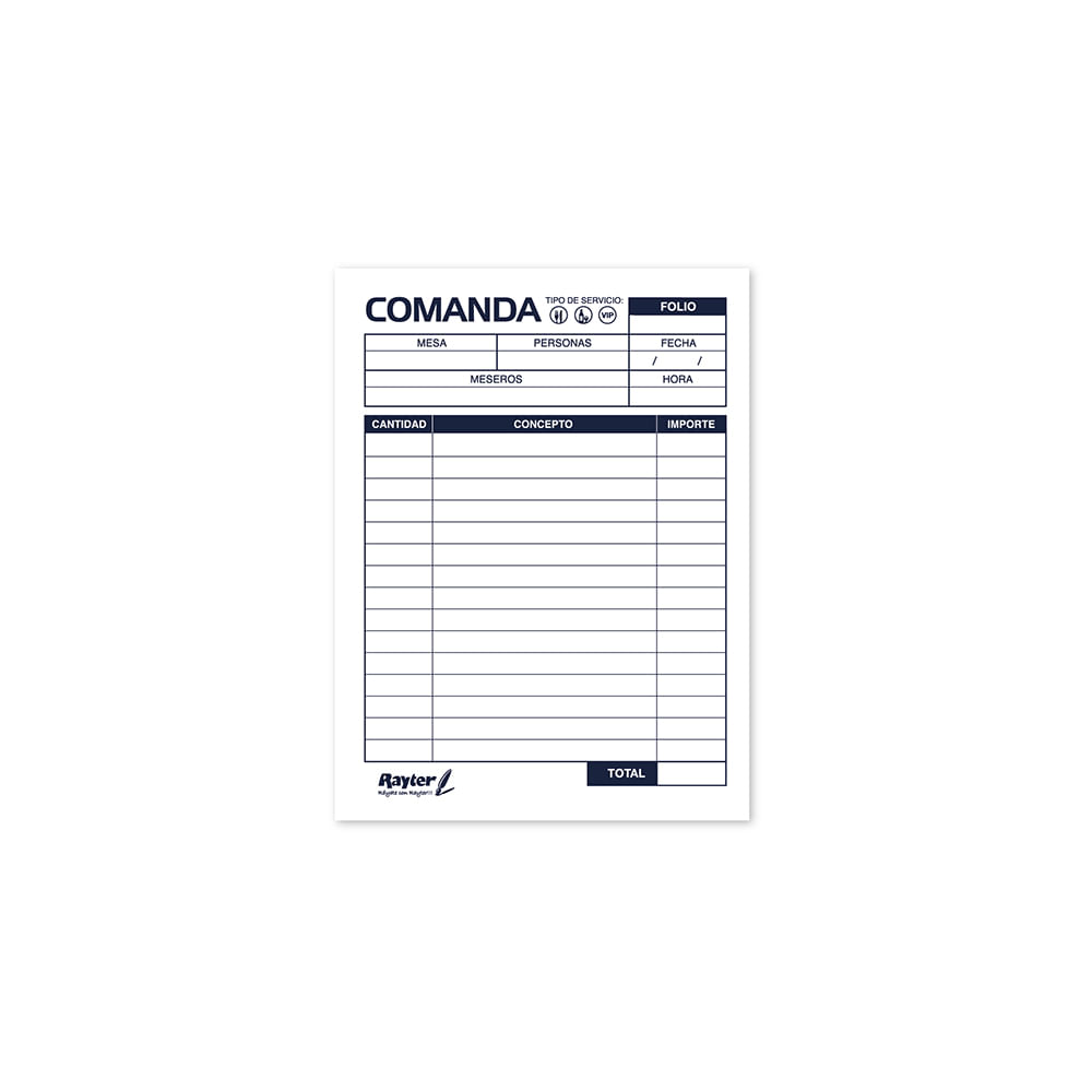 Block Comanda 1/4Cta Original C/20Jgs 05Comb140T - Ofix