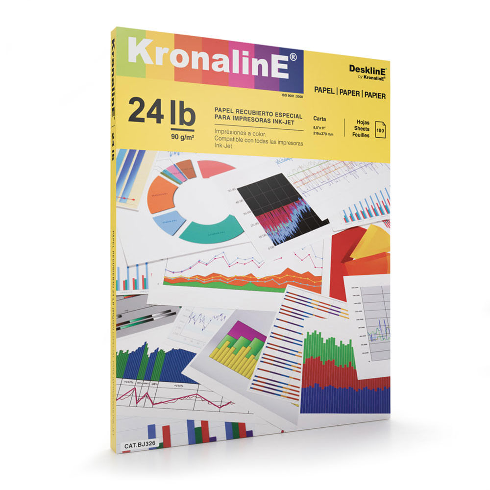 Papel Recubierto Especial Mate 24Lb C/100Hjs Bj326 - Ofix