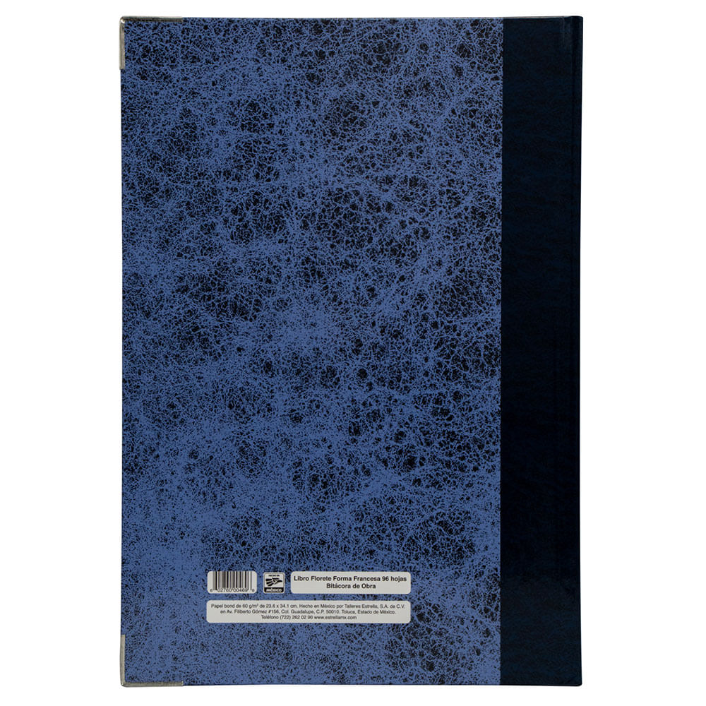 Libro Bitacora Obra 32 Juegos 469 - Ofix