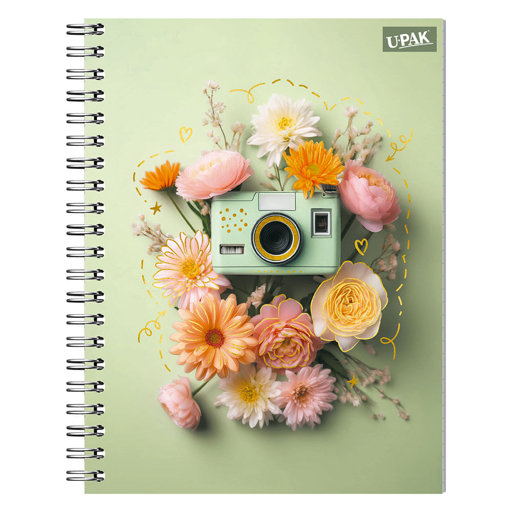 Cuaderno Profesional 100H Rayas Momentos Florales 5136545208 - Ofix