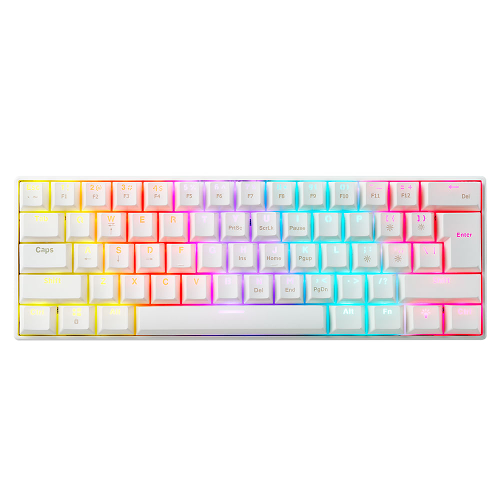 Teclado Gaming Xpg Summoner Mini Summonermini61Bl-Whces - Ofix