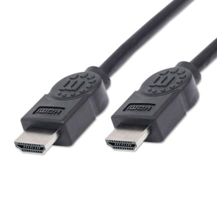 Cable Manhattan Hdmi 1.3 M-Malta Velocidad Blindado 1.8M Color Negro ...